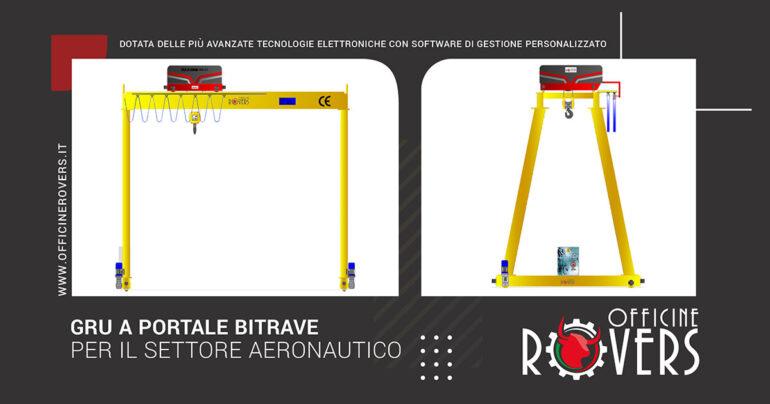 Nuovo progetto per Officine Rovers: installazione di una gru bitrave a ...
